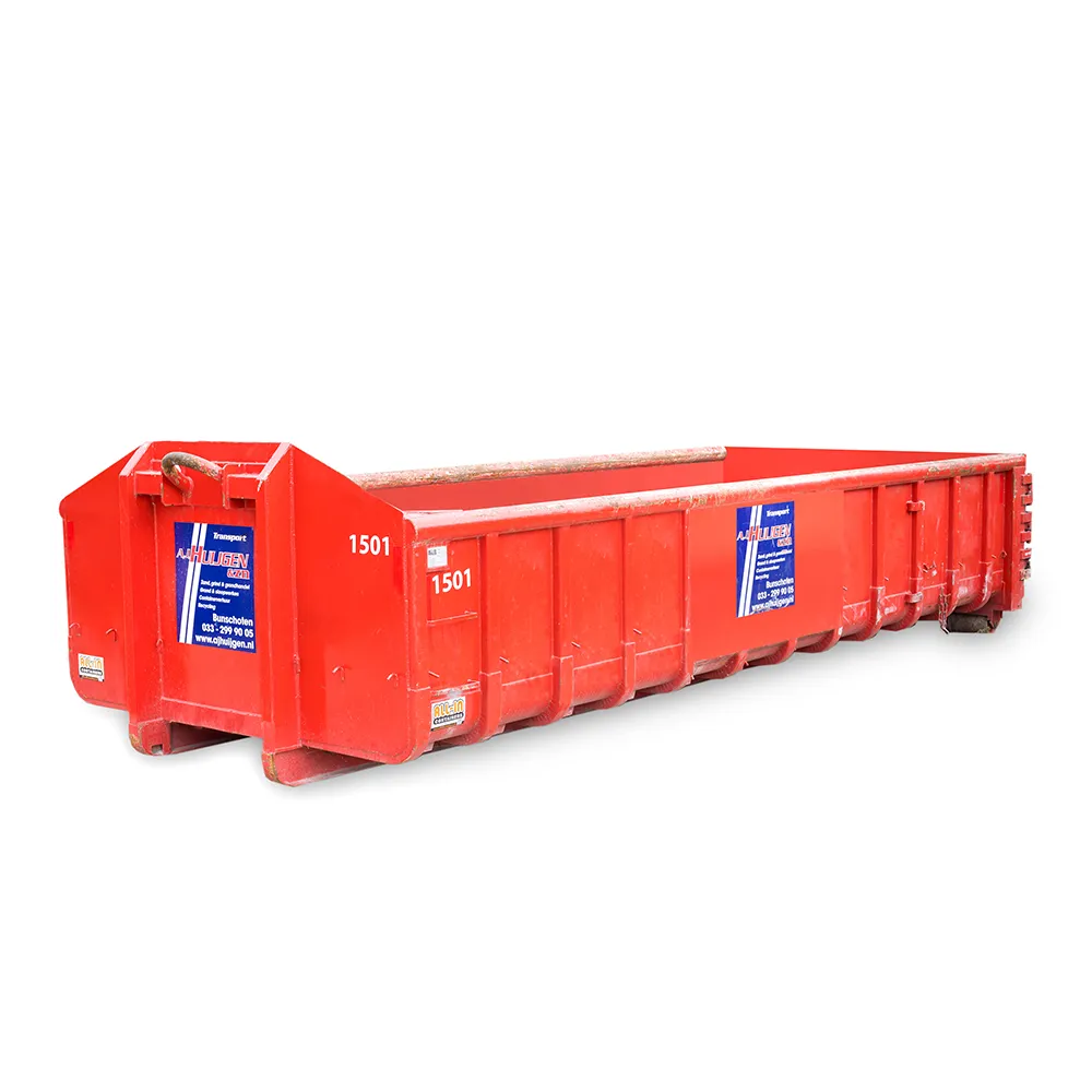 Afvalcontainer 15m3 (15 kuub) - Vandaag besteld, morgen geleverd